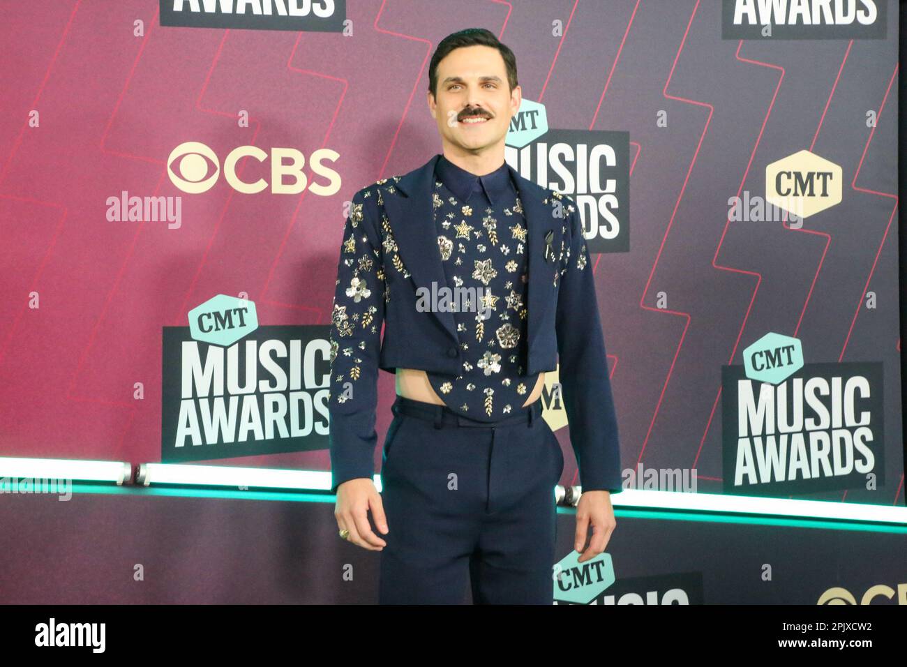 Cody Belew attends the 2023 CMT Music Awards at Moody Center on April ...