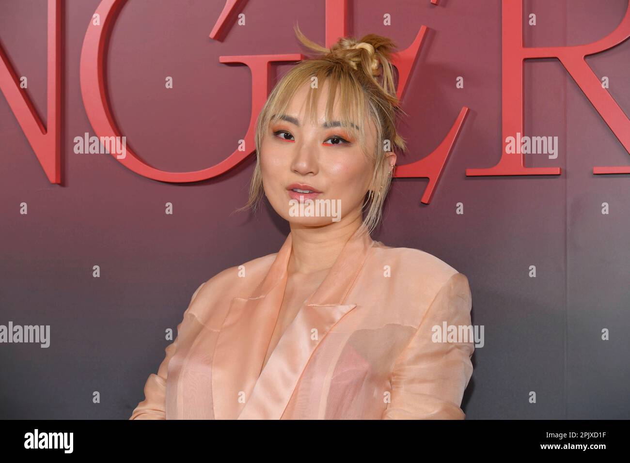 Photo by: NDZ/STAR MAX/IPx 2023 4/3/23 Poppy Liu at the world premiere ...
