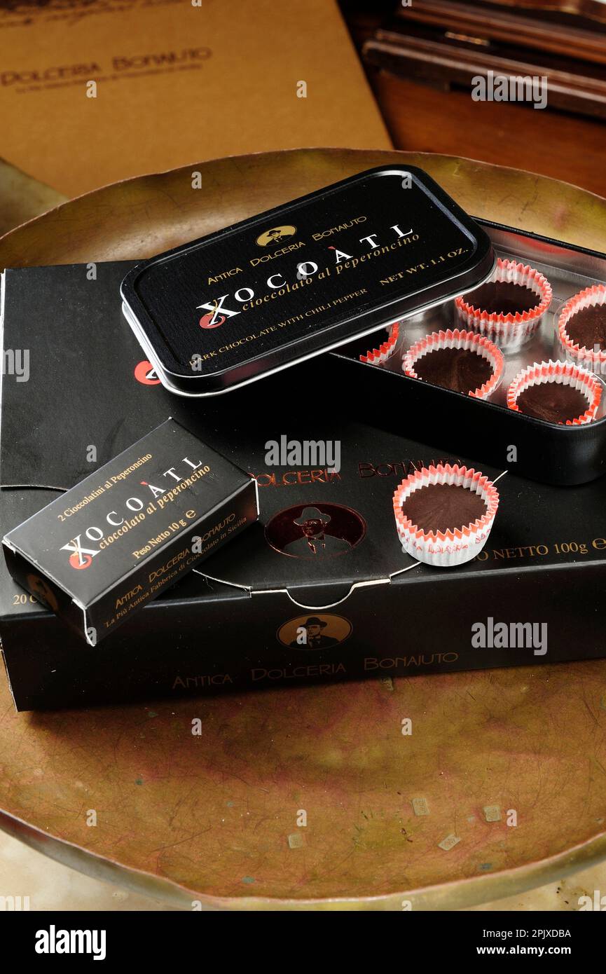 Modica chocolate follows an ancient seventeenth-century tradition kept ...