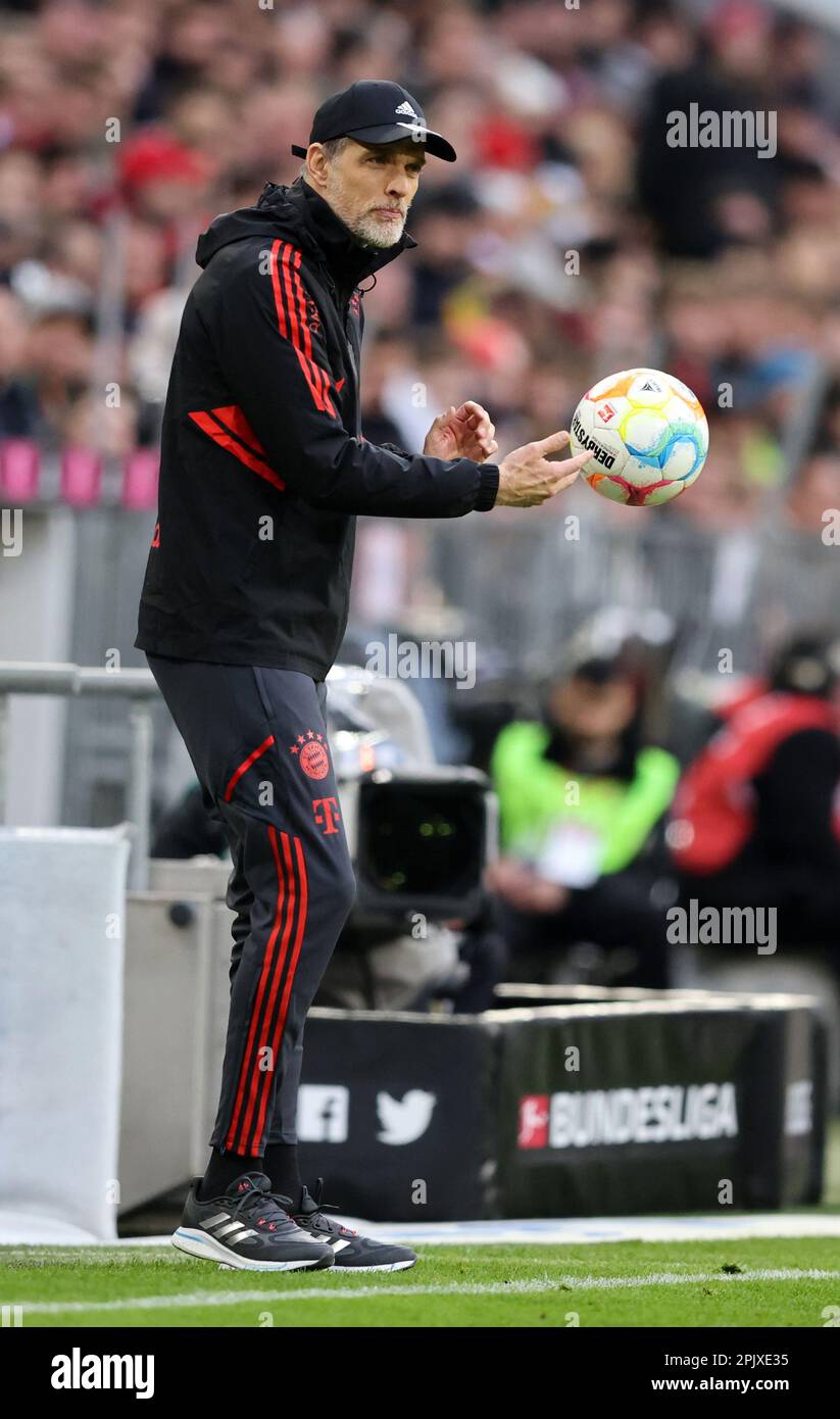 Coach Thomas Tuchel of Bayern Muenchen Fussball 1 . Bundesliga Saison ...