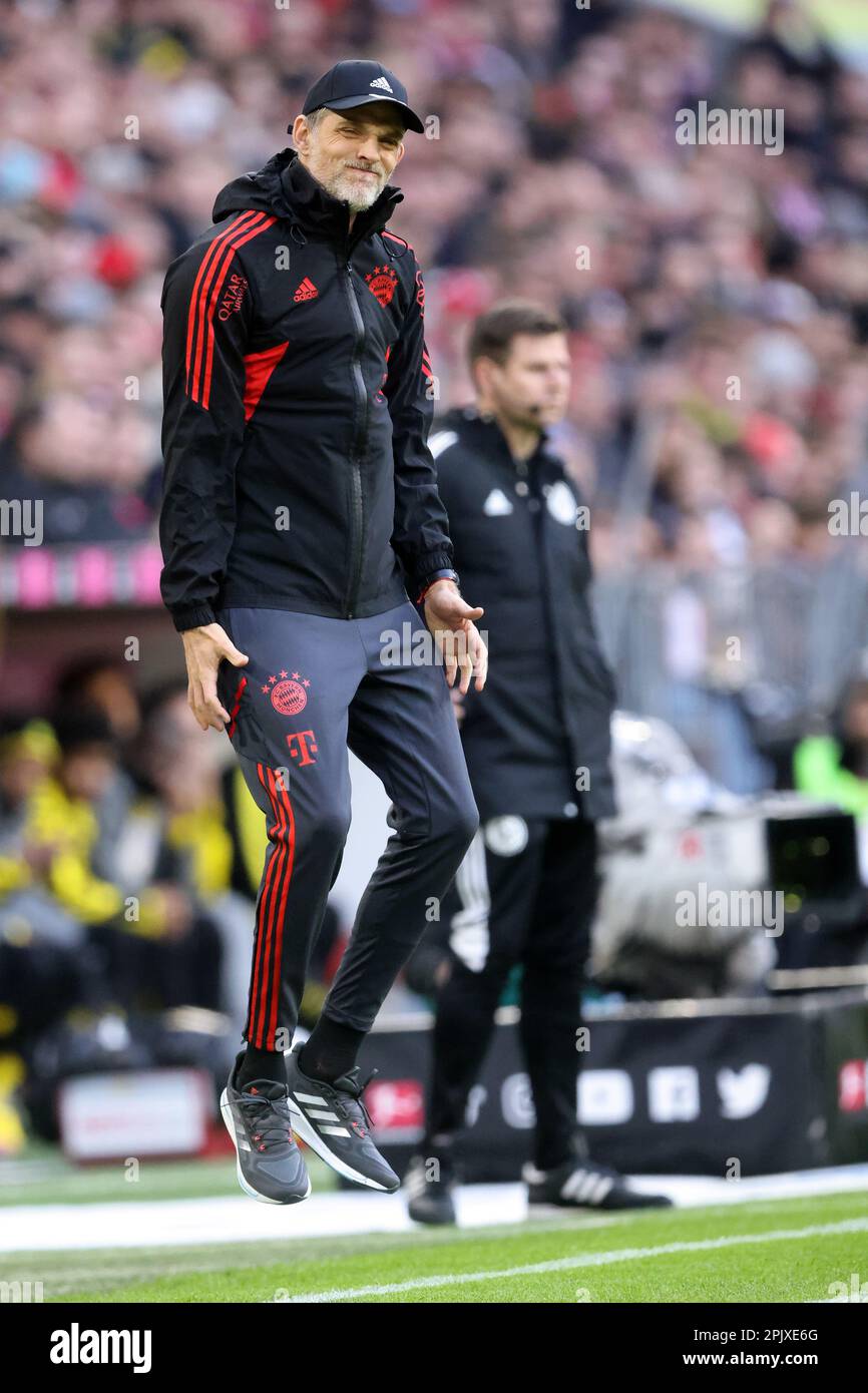 Coach Thomas Tuchel of Bayern Muenchen Fussball 1 . Bundesliga Saison ...