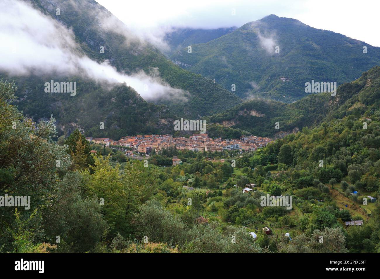 Breil sur Roya, Vallee de la Roya, Parc national du Mercantour, Alpes Maritimes, 06, Cote d'Azur ...