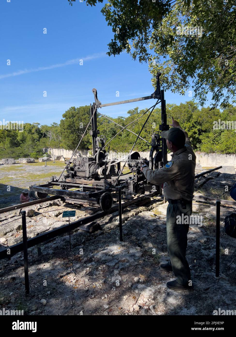 Islamorada, FL USA - January 18, 2023: A Florida State Park Ranger ...