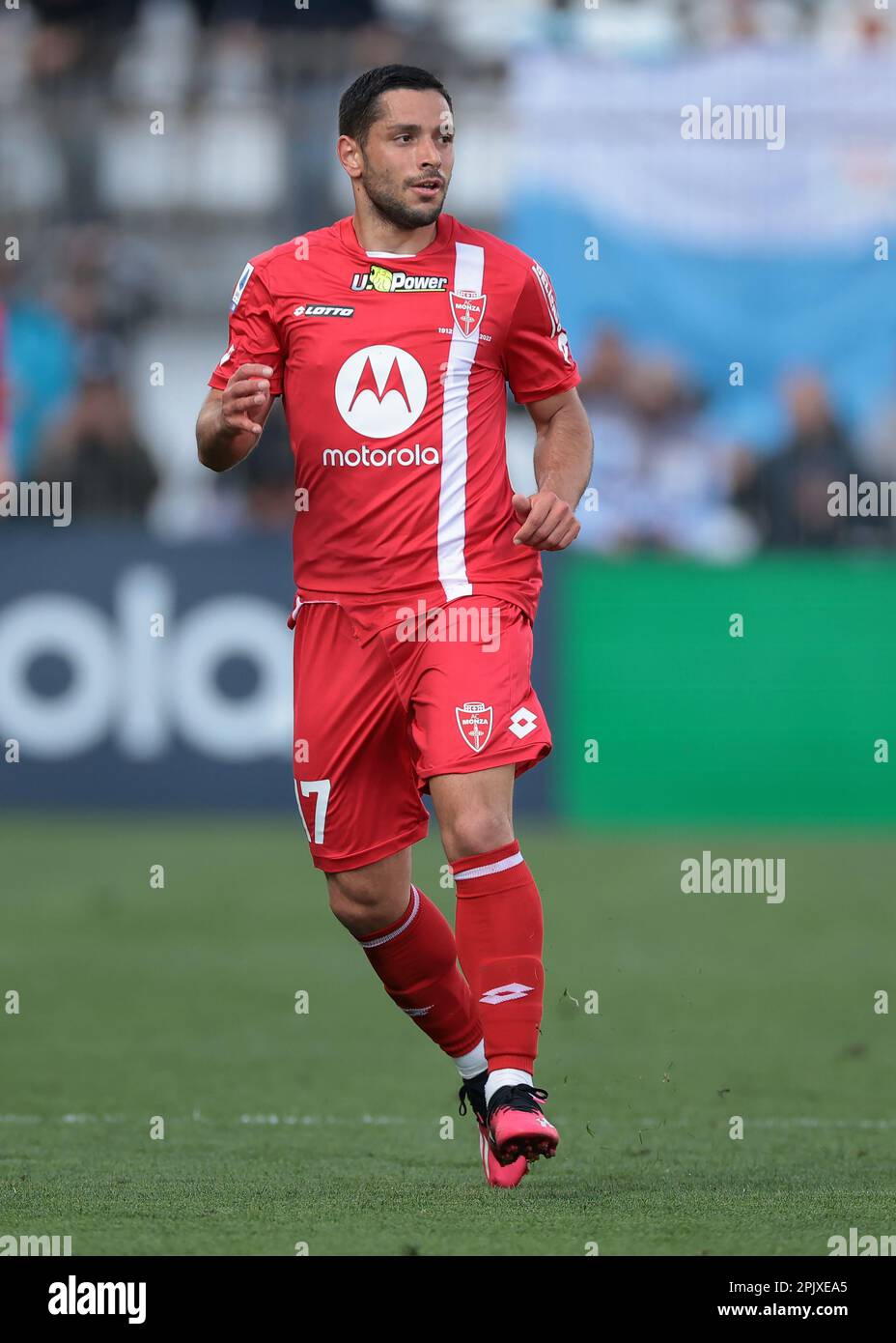 Monza, Italy, 2nd April 2023. Gianluca Caprari of AC Monza during the ...