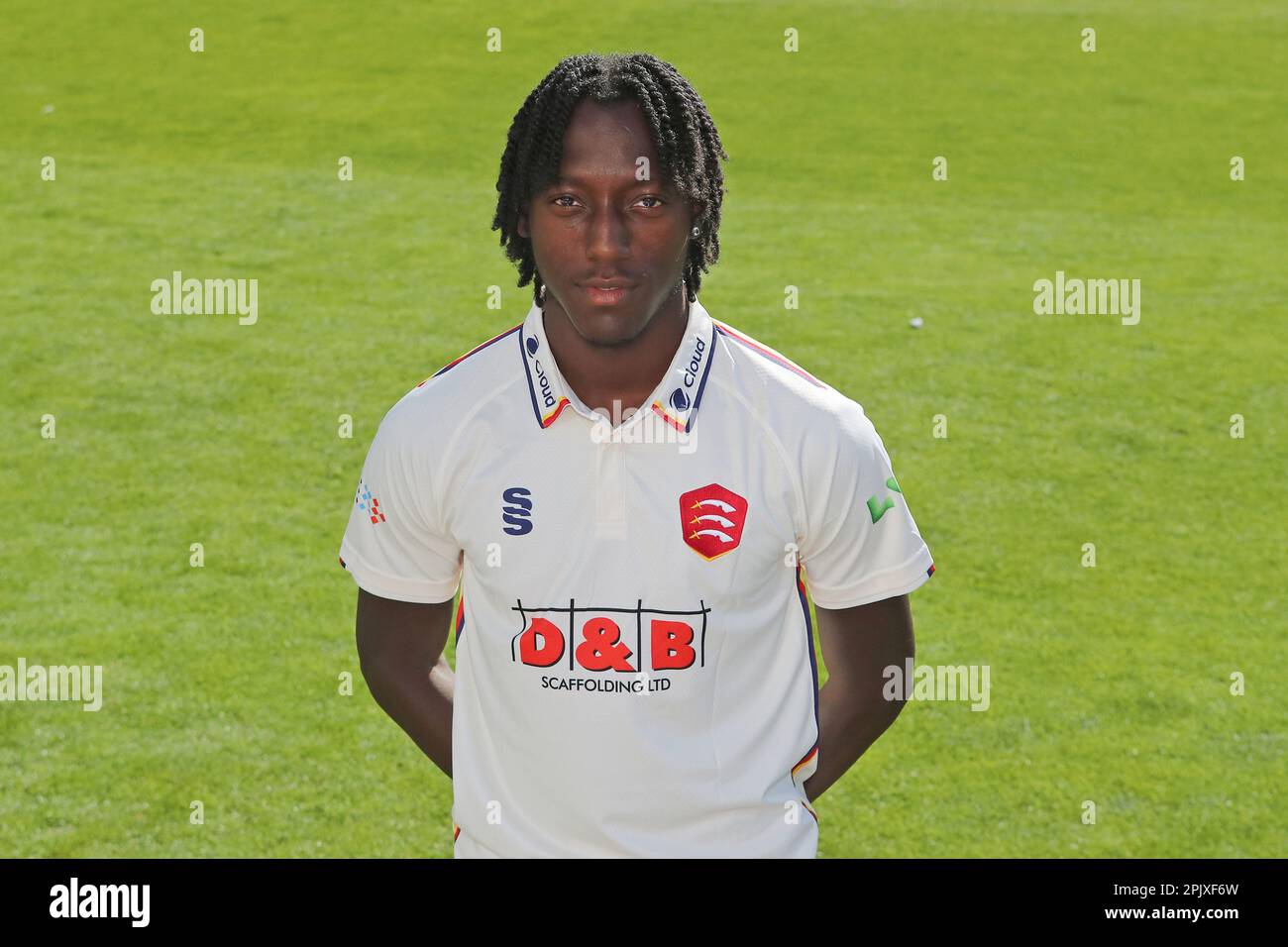 Jamal Richards in County Championship kit during the Essex CCC Press ...