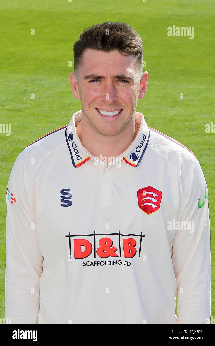 Dan Lawrence in County Championship kit during the Essex CCC Press Day ...