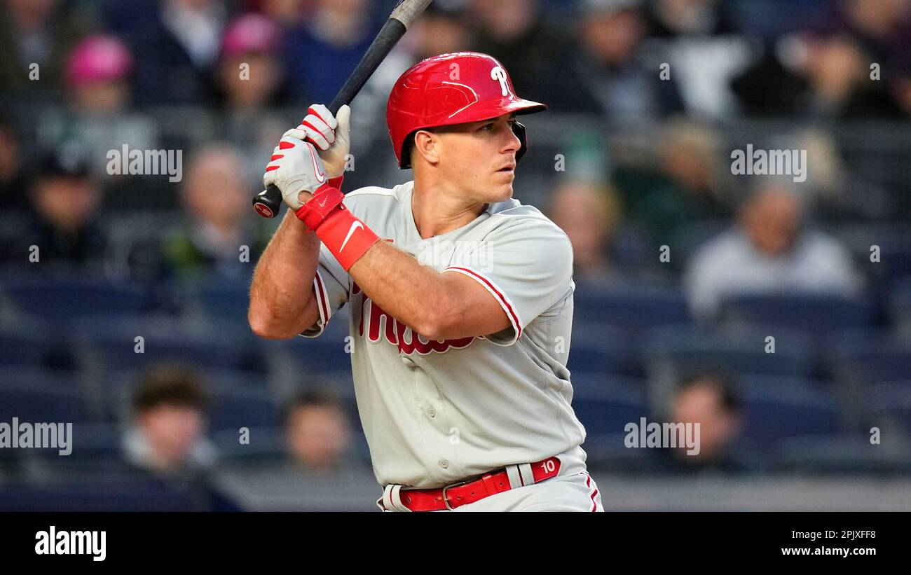 Philadelphia Phillies' J.T. Realmuto during the first inning of an ...