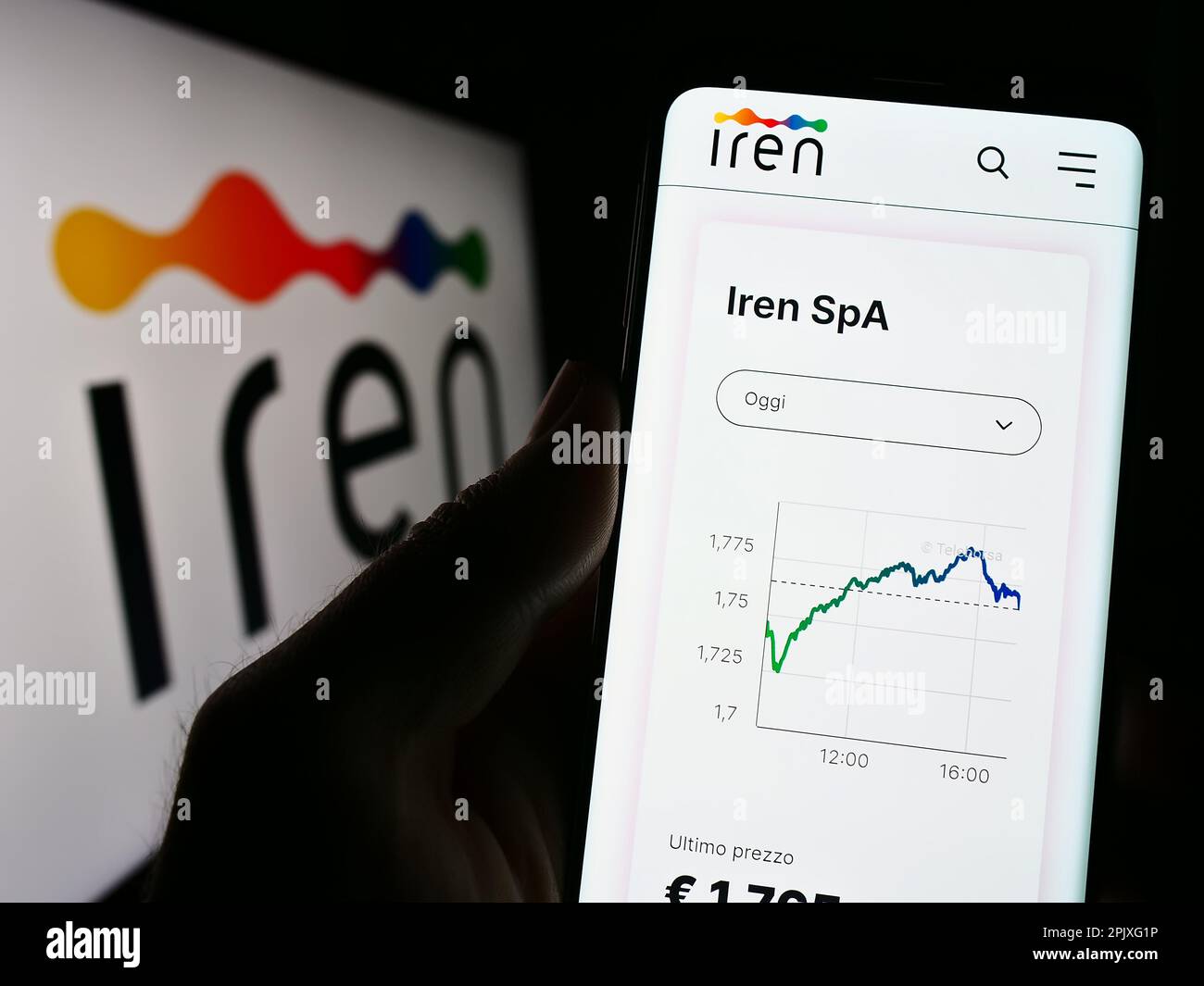 Iren logo hi-res stock photography and images - Alamy