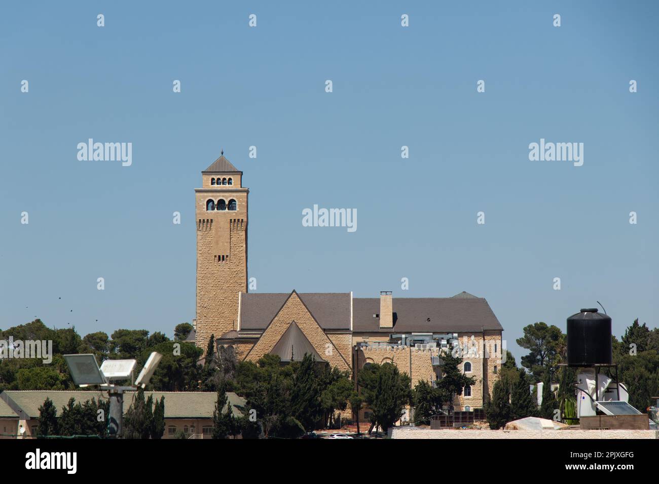 Mount scopus jerusalem tower hi-res stock photography and images - Alamy