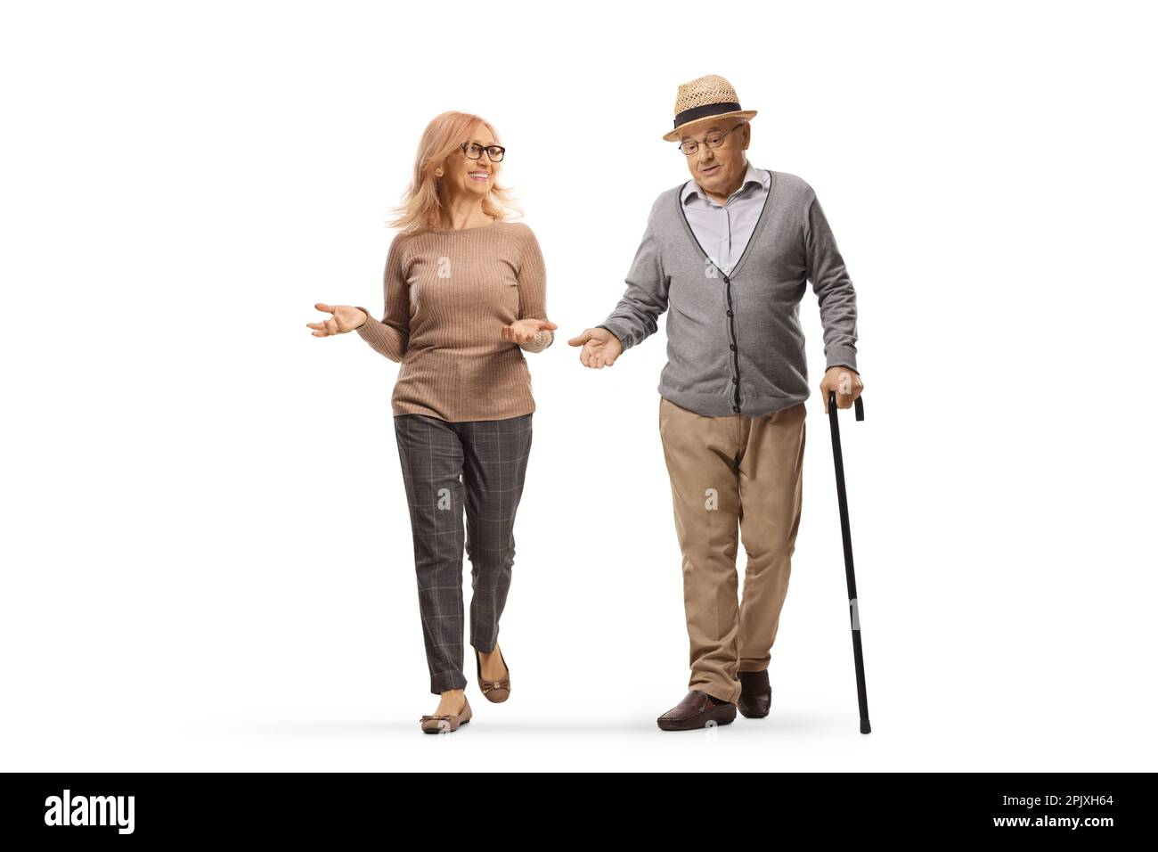 Woman Walking Towards Camera Drawing