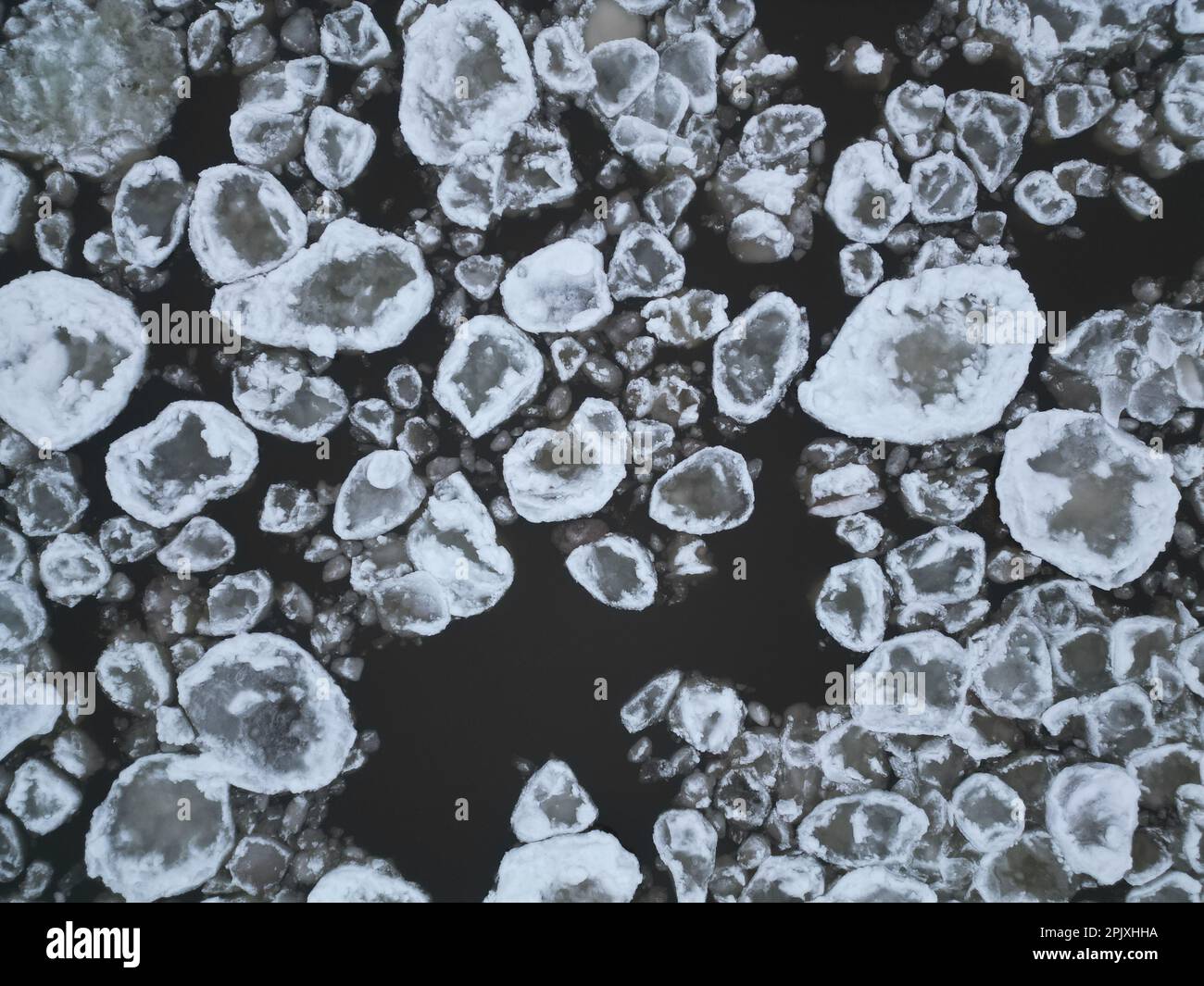 Ice over superior Stock Photo - Alamy