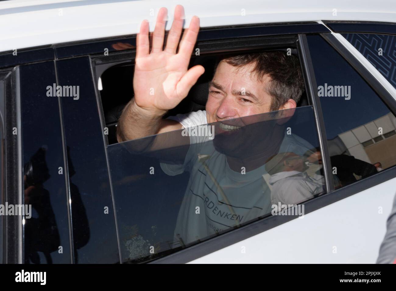 Stuttgart, Germany. 04th Apr, 2023. The "Querdenken" initiator Michael ...