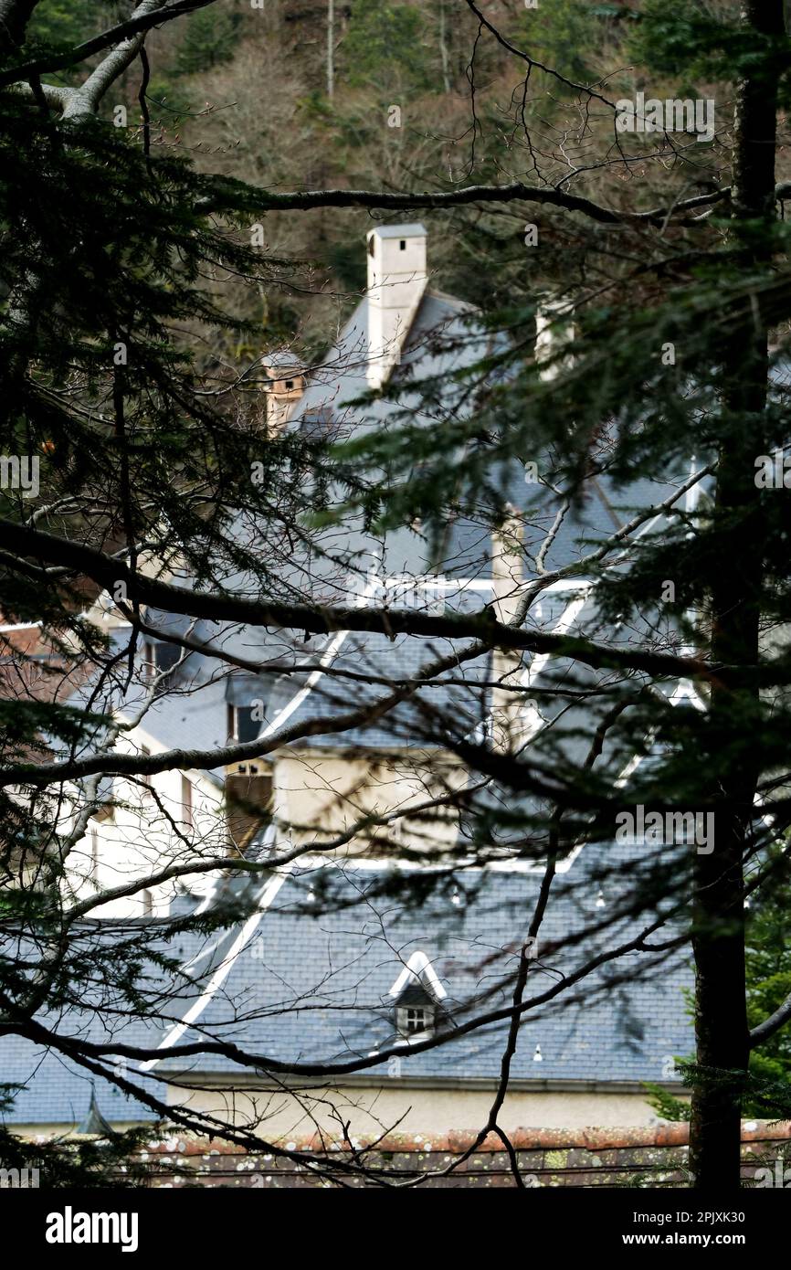 Grande Chartreuse monastery, Saint-Pierre de Chartreuse, Isere, France ...