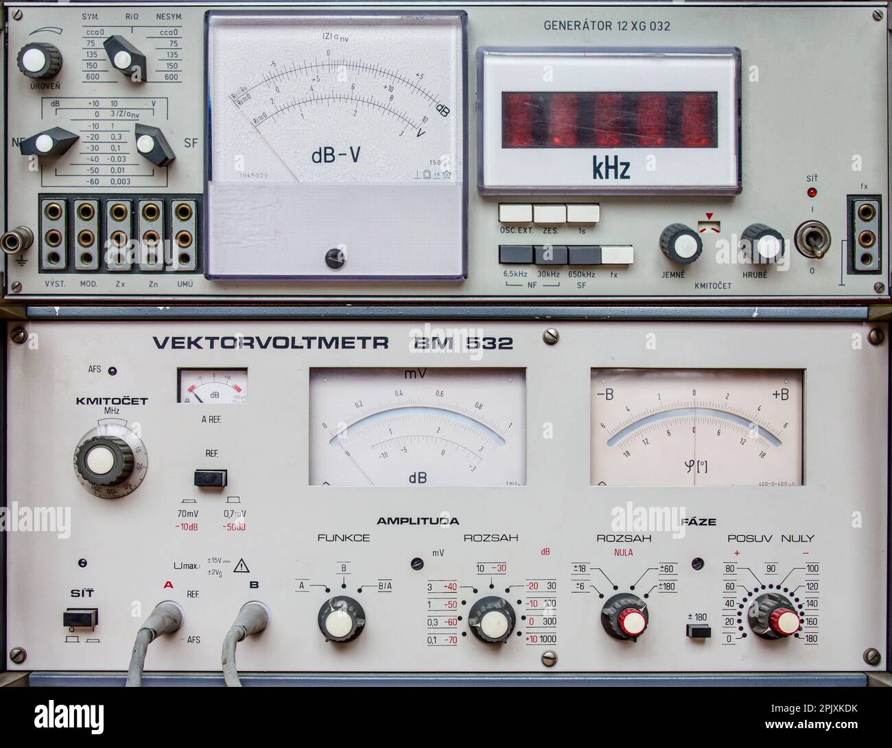 Old measuring device with analog measuring indicator Stock Photo - Alamy