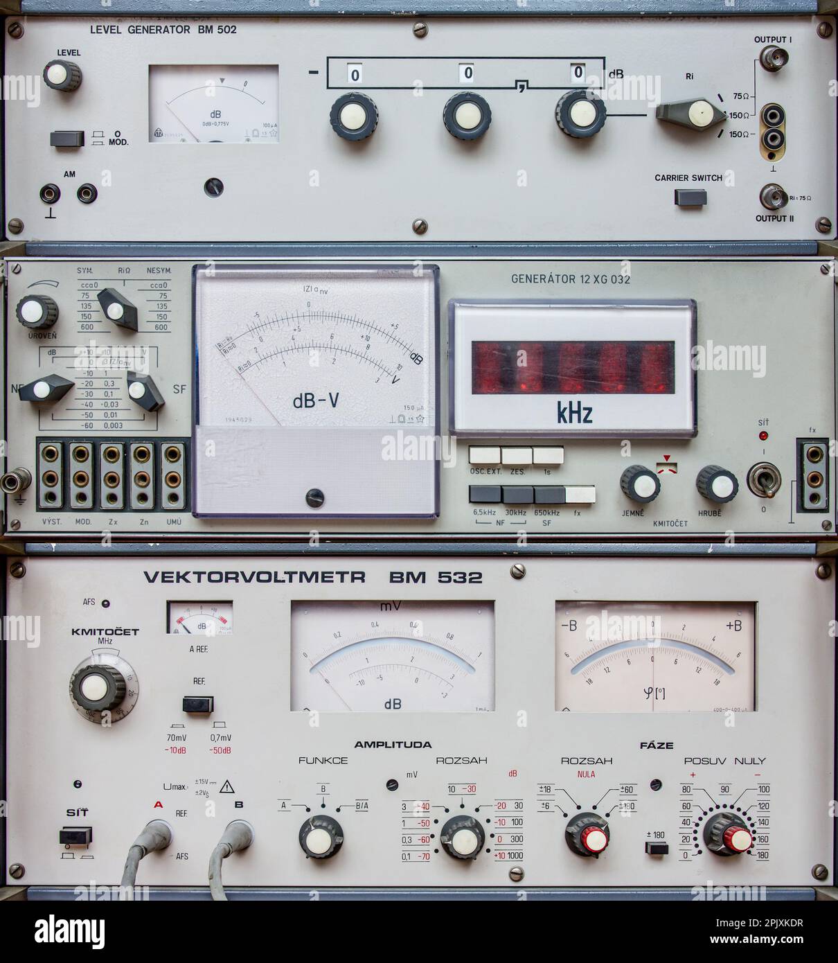 Old measuring device with analog measuring indicator Stock Photo - Alamy