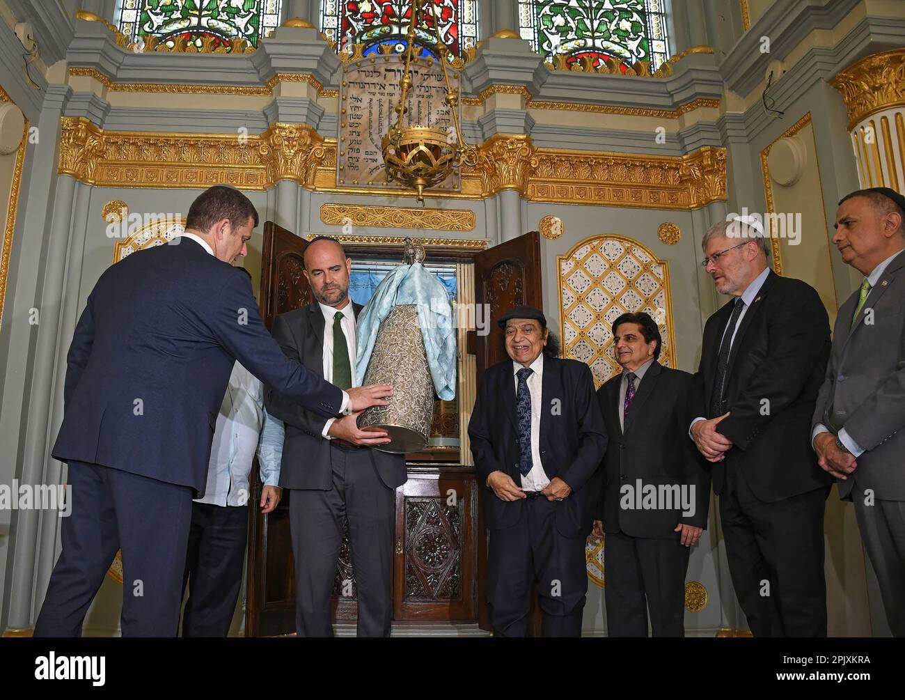 Mumbai, India. 04th Apr, 2023. Amir Ohana, Israeli Knesset speaker ...