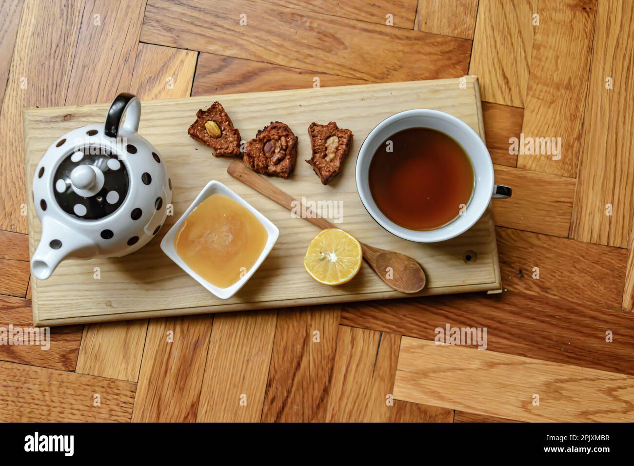 Kettle with cookies hi-res stock photography and images - Alamy