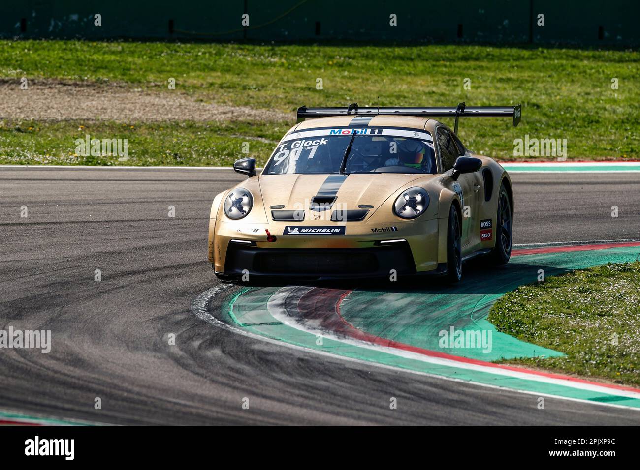 Porsche 911 GT3 Cup, Timo Glock (D), Porsche AG Stock Photo - Alamy