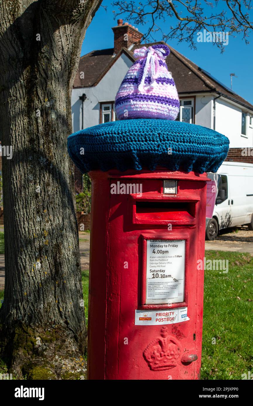Ickenham, London Borough of Hillingdon UK. 4th April, 2023. Pretty ...