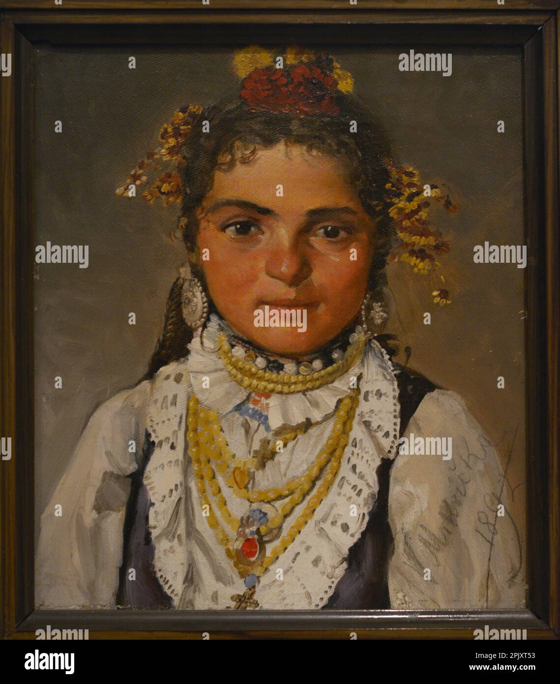 Farmer europe painting hi-res stock photography and images - Alamy