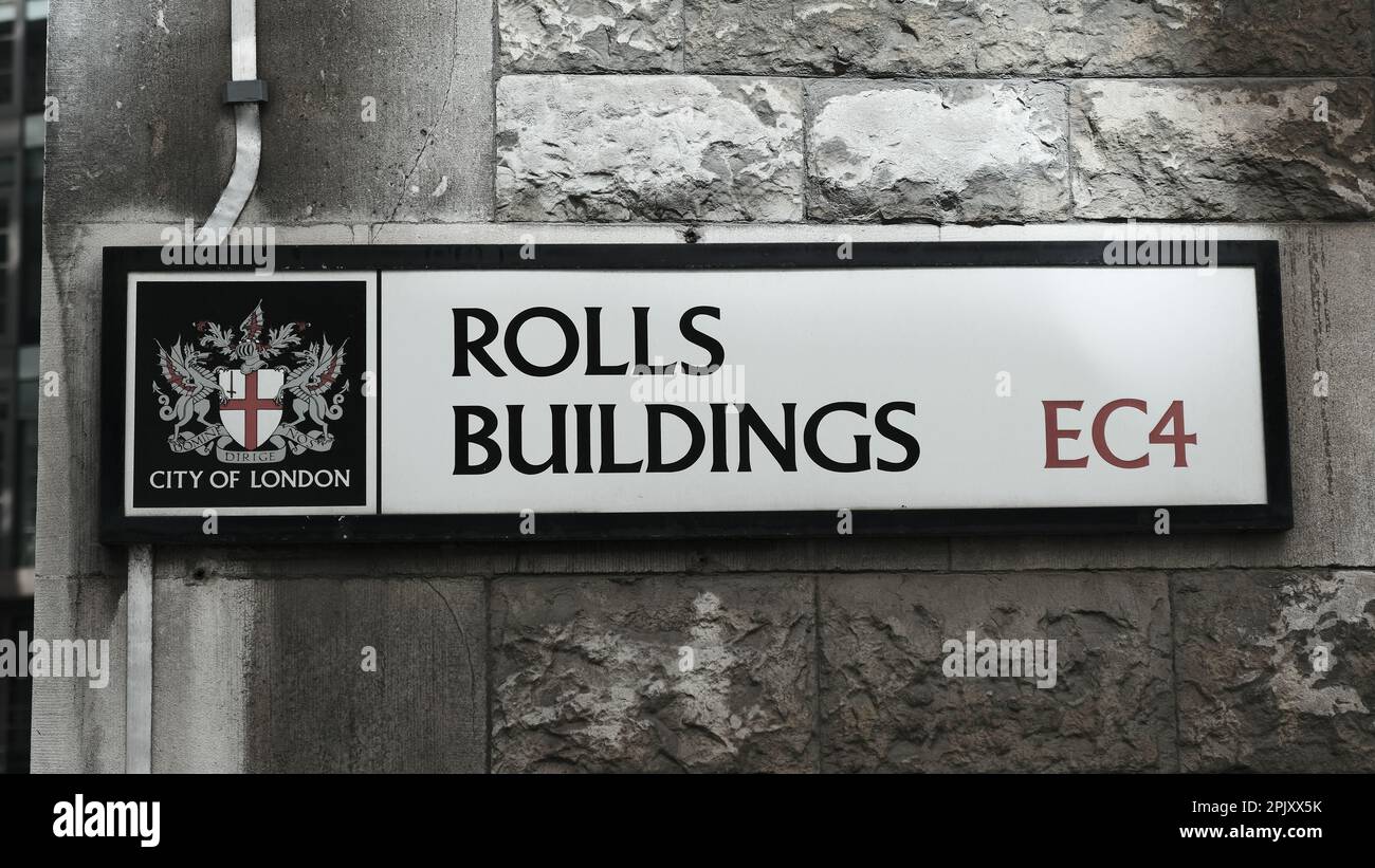 The Rolls Building Stock Photo - Alamy