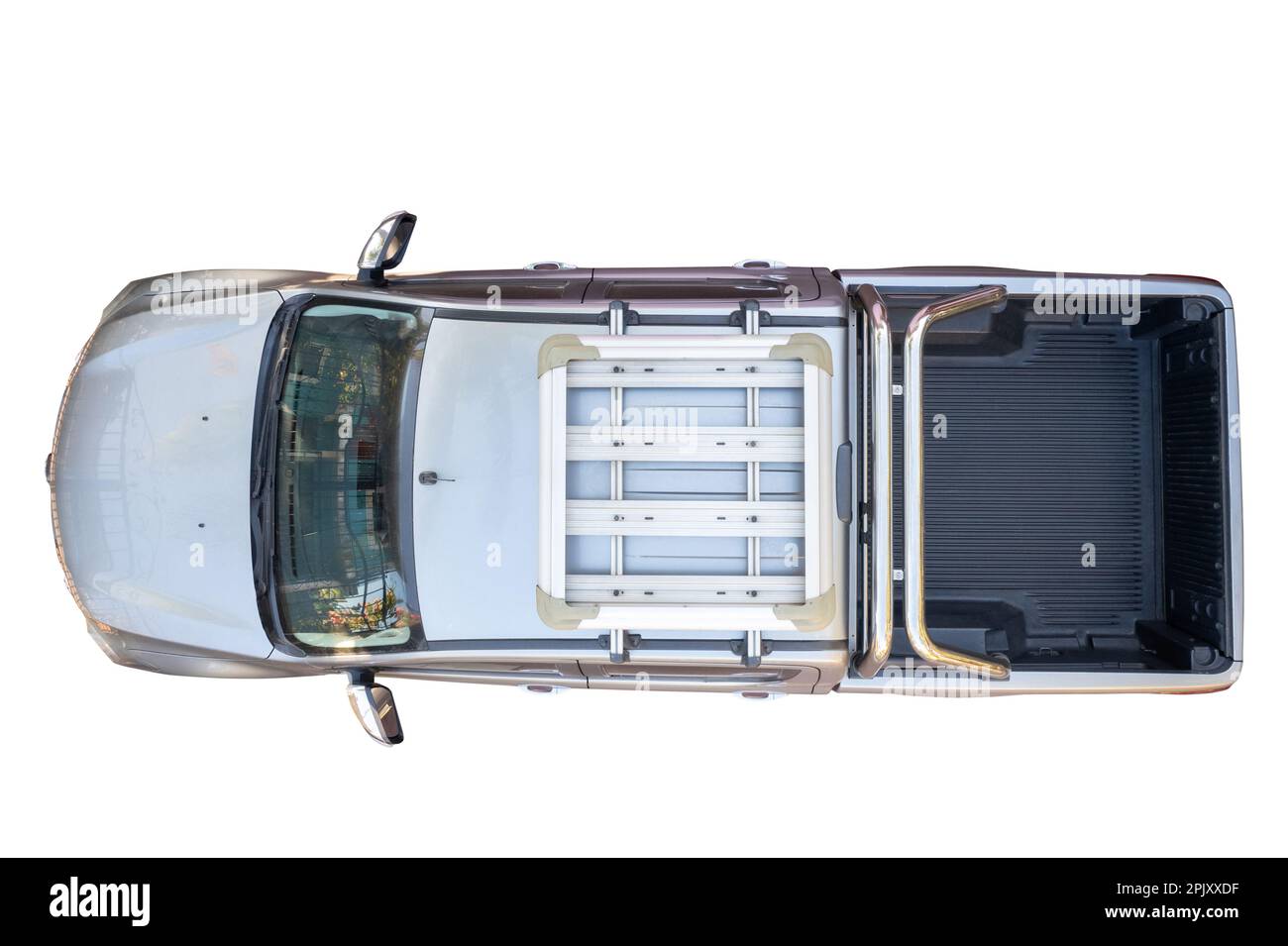 Car top view hi-res stock photography and images - Alamy