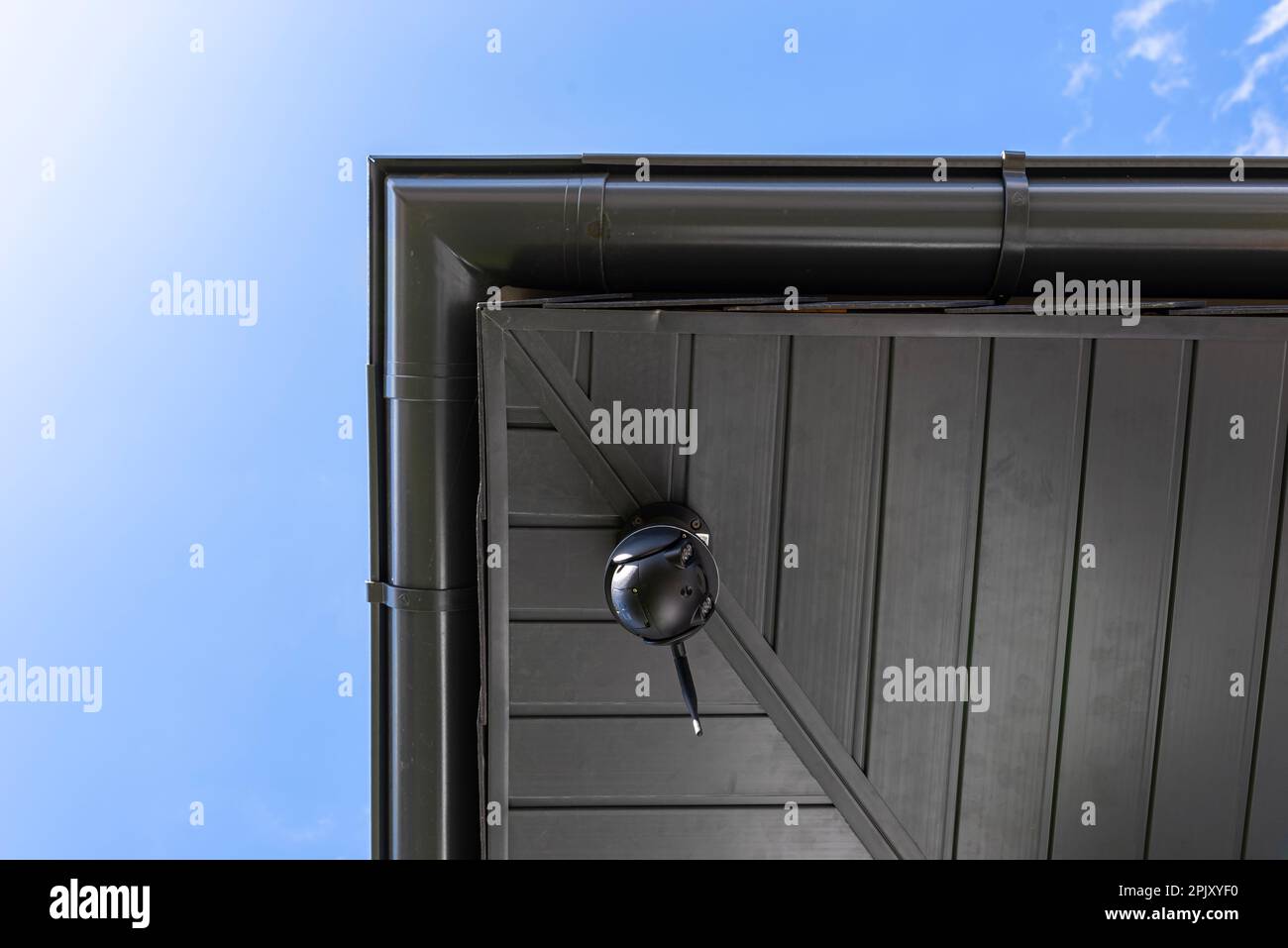Cctv security camera on rooftop hi-res stock photography and images - Alamy