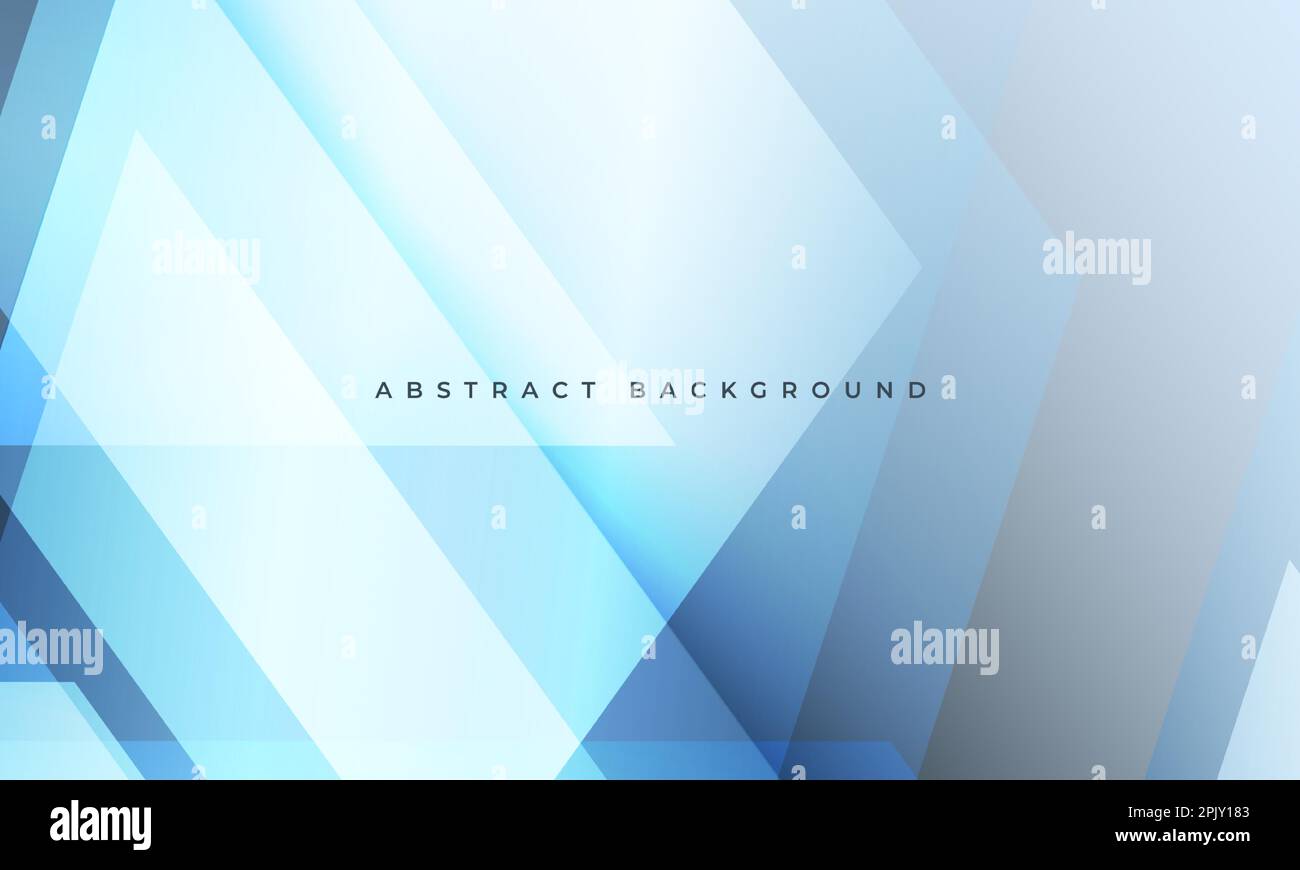 Light blue abstract background with geometric shapes. Light blue modern ...