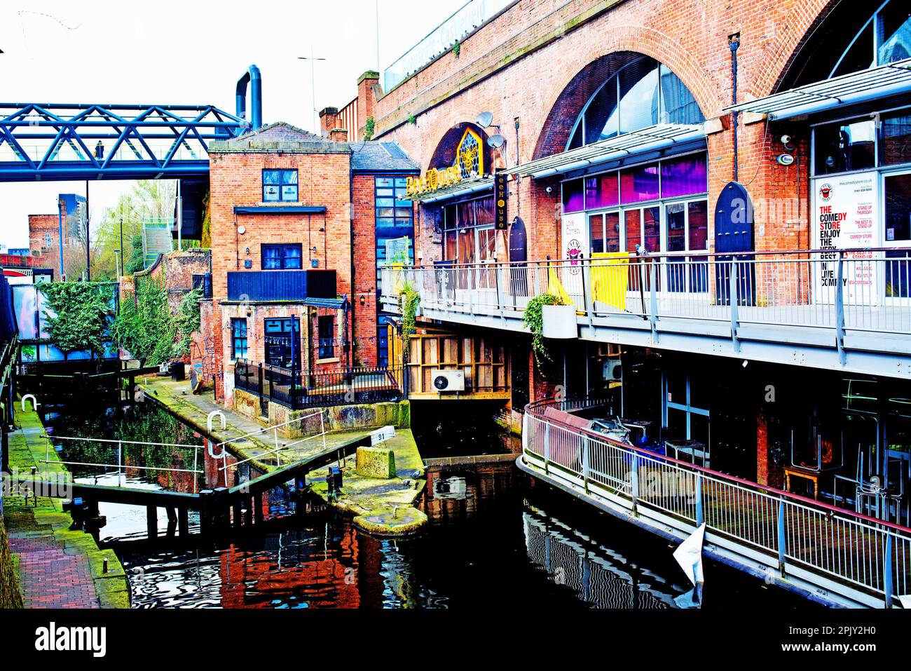 Deansgate Locks, Manchester, Lancashire, England Stock Photo - Alamy