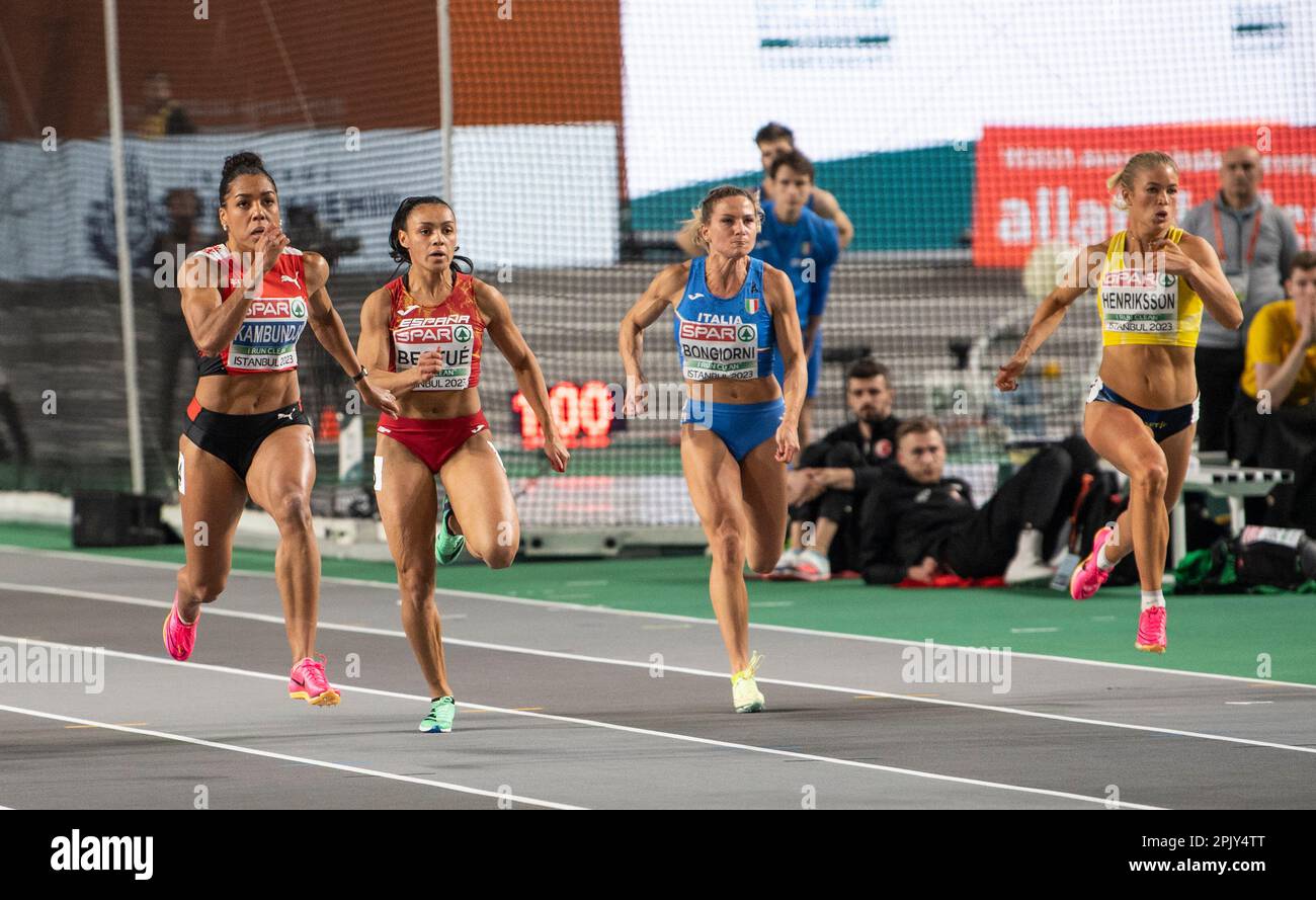 Mujinga Kambundji, Jaël Bestué, Anna Bongiorni and Julia Henriksson ...