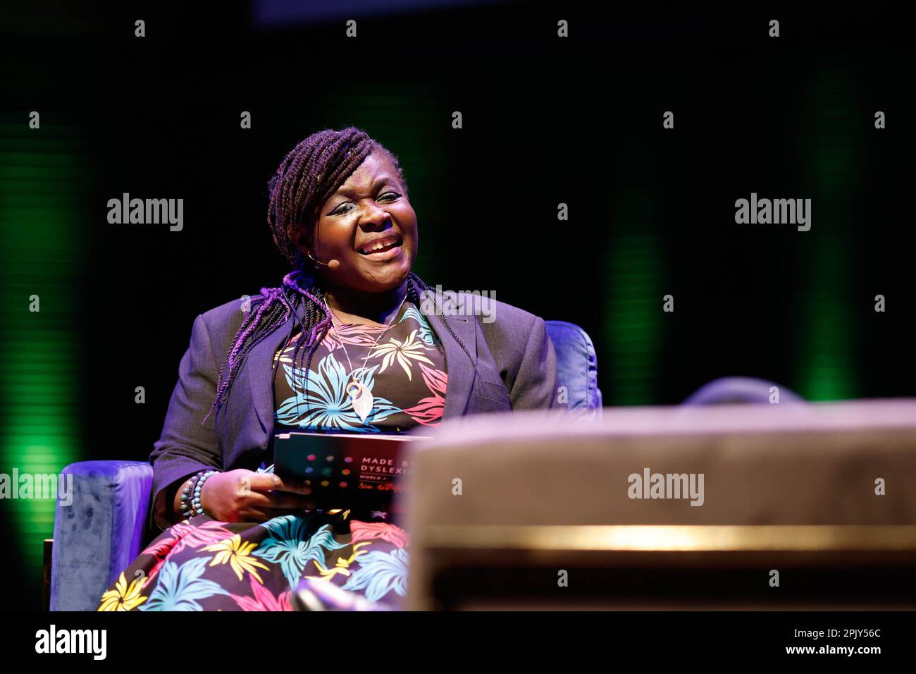 EDITORIAL USE ONLY Scientist, Dr. Maggie Aderin-Pocock at the Lincoln ...