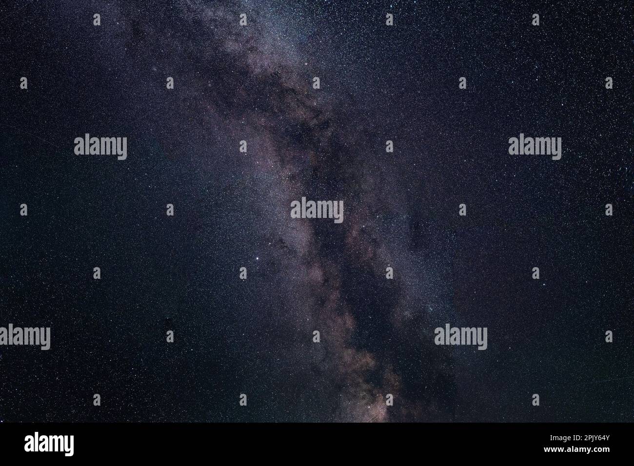 Panorama view universe space shot of milky way galaxy with stars on a ...