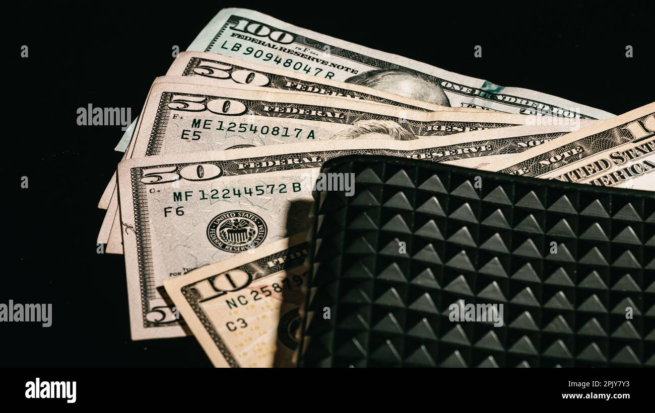 US dollar currency. USD inflation, US money Stock Photo - Alamy