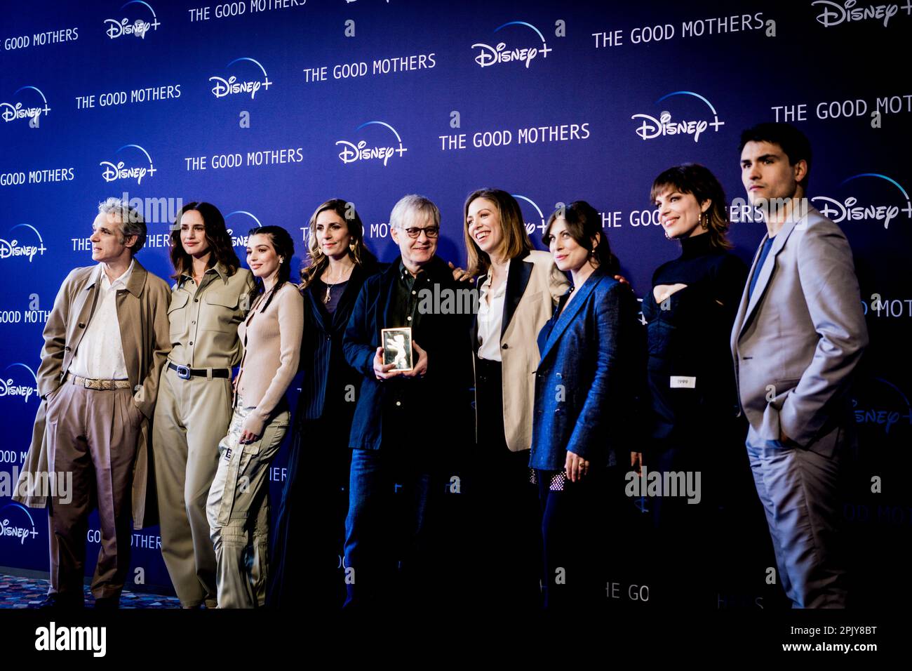 Rome, Italy, 04th April 2023, Directors and cast attend the photocall ...