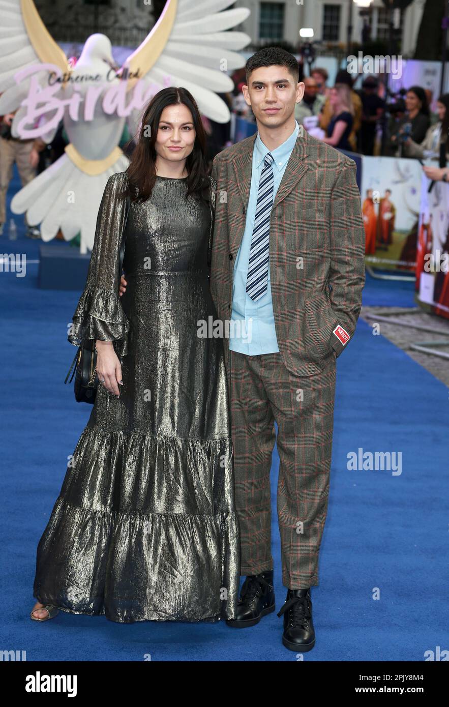 Annie O'Hara and Archie Renaux attend the "Catherine Called Birdy" UK ...