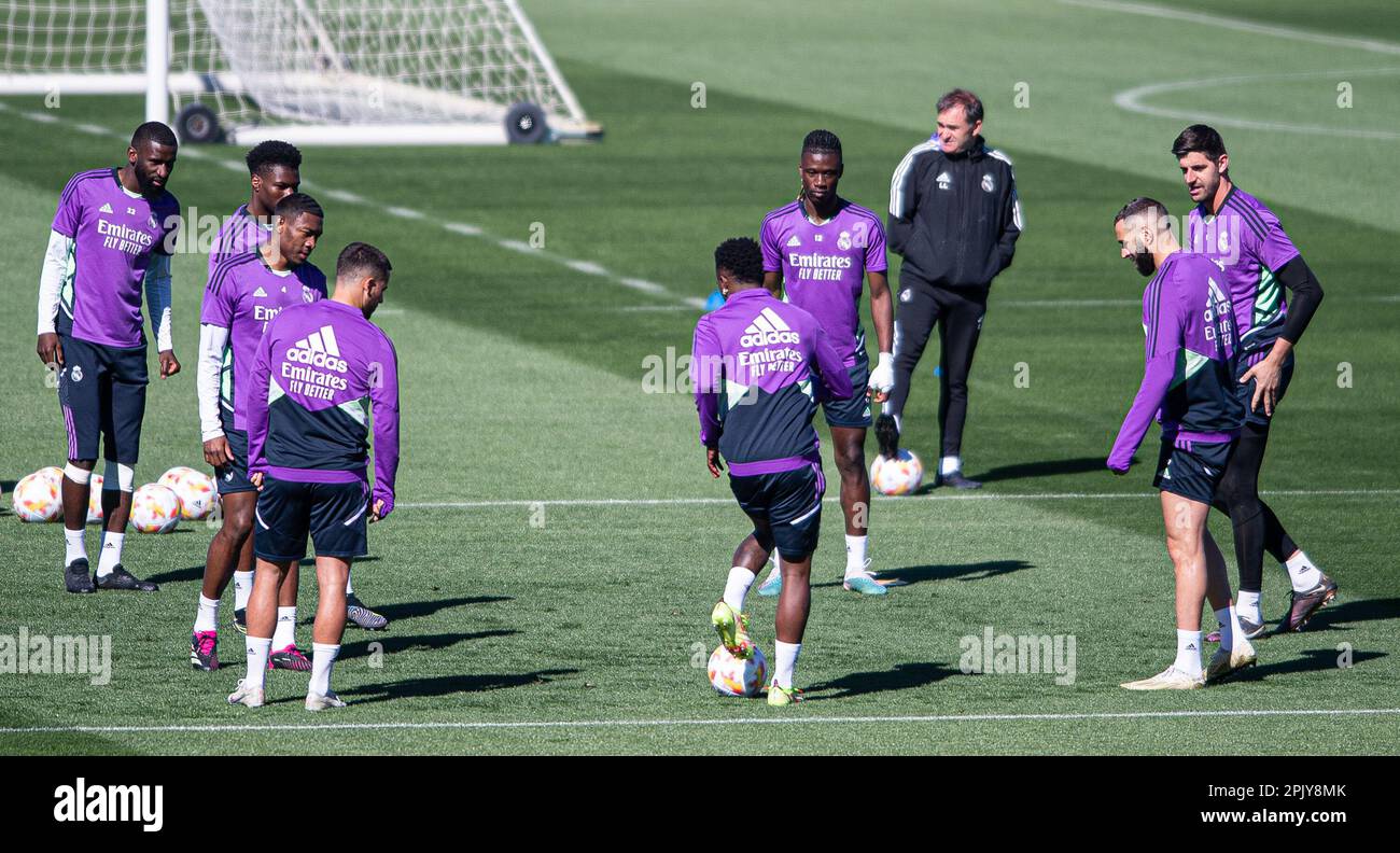 Ciudad Deportiva Valdebebas, Madrid, Spain. 4th Apr, 2023. Spanish Copa ...