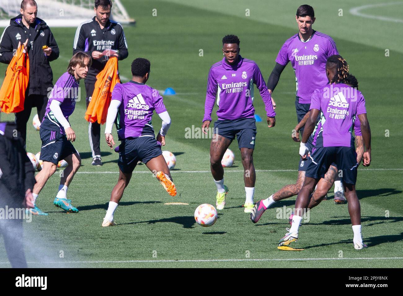 Ciudad Deportiva Valdebebas, Madrid, Spain. 4th Apr, 2023. Spanish Copa ...