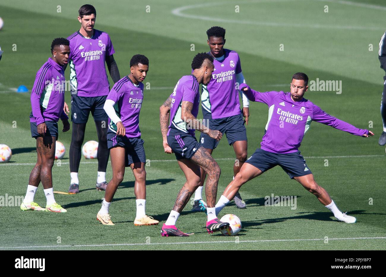 Ciudad Deportiva Valdebebas, Madrid, Spain. 4th Apr, 2023. Spanish Copa ...