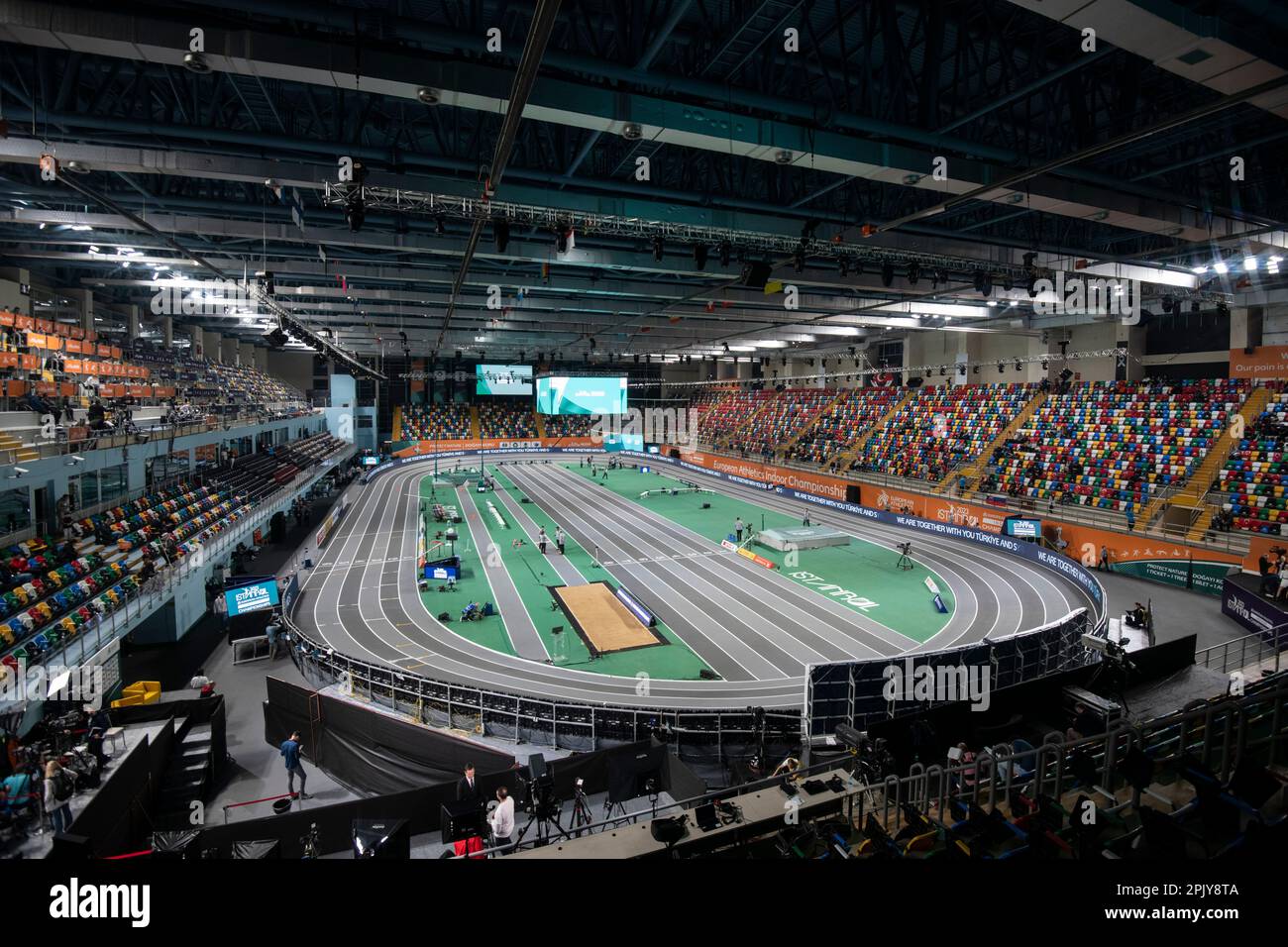 European Indoor Athletics Championships at Ataköy Athletics Arena in ...