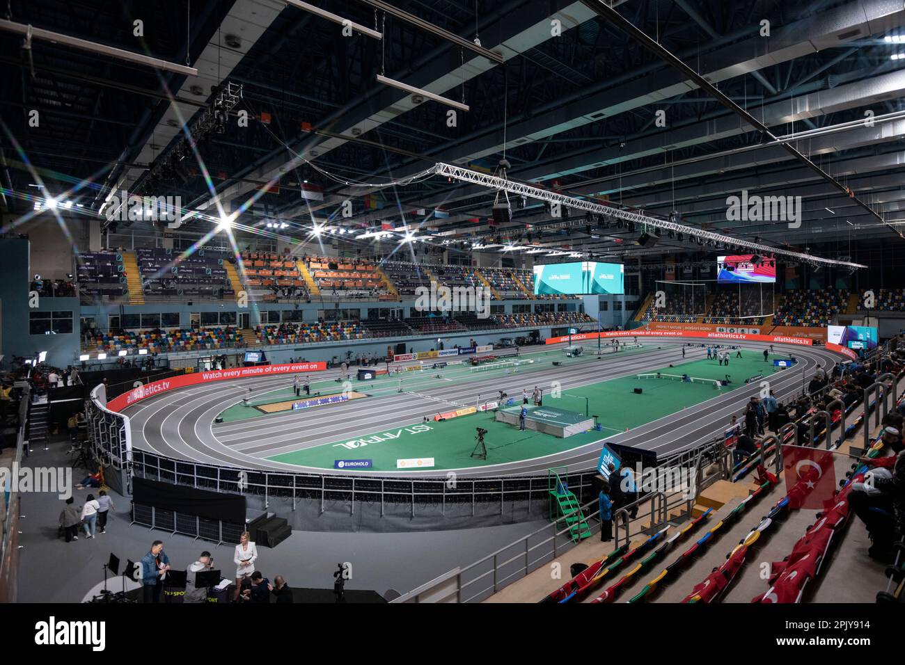 European Indoor Athletics Championships at Ataköy Athletics Arena in ...