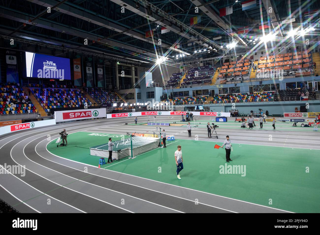 European Indoor Athletics Championships at Ataköy Athletics Arena in ...