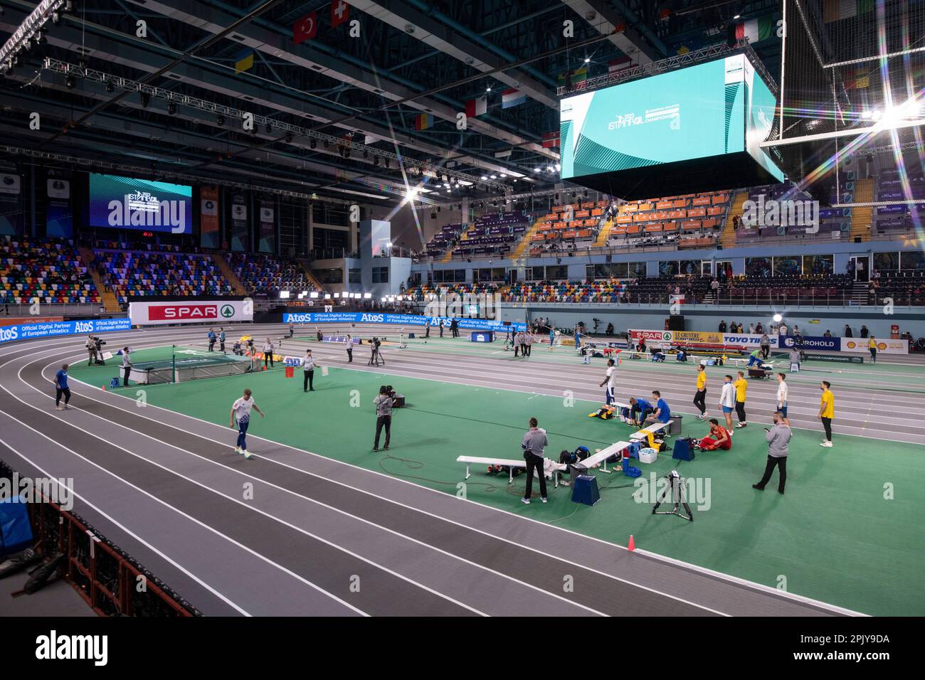 European Indoor Athletics Championships at Ataköy Athletics Arena in ...