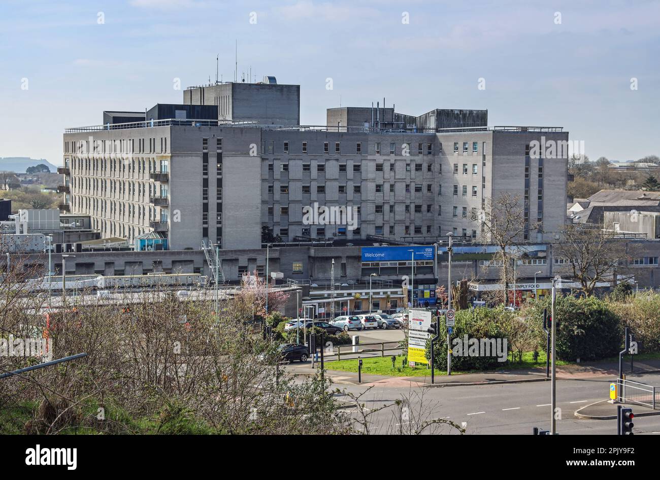 Derriford Hospital in the northern district of Plymouth is a regional ...