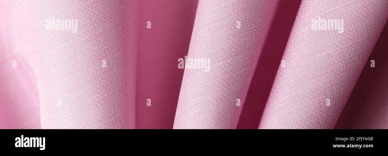 Pink fabric cloth texture for background and design art work Stock ...