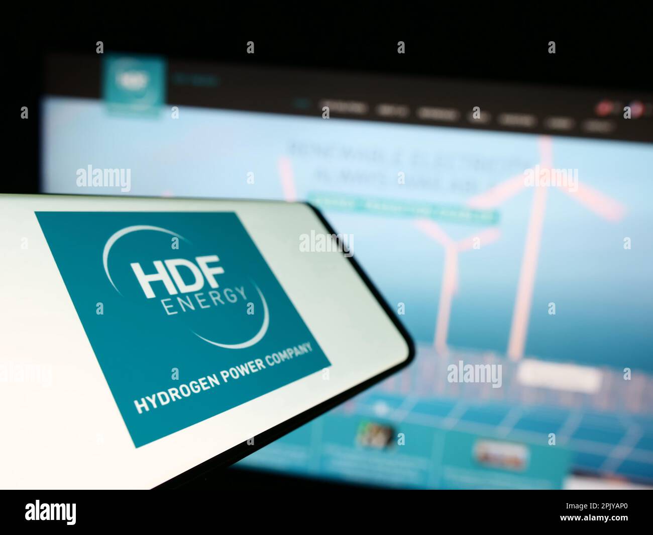 Hdf energy logo hi-res stock photography and images - Alamy