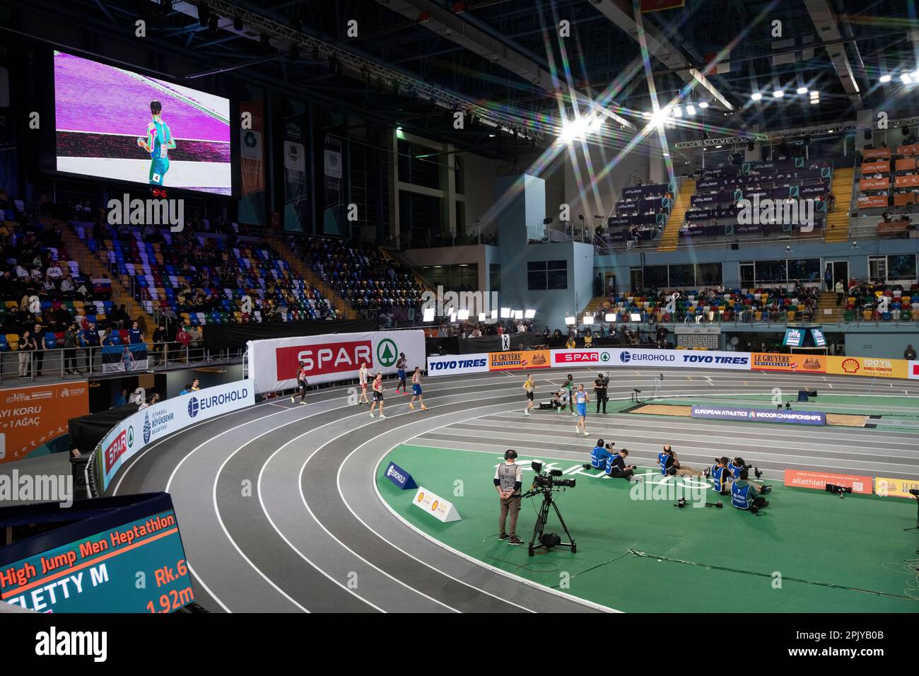 European Indoor Athletics Championships at Ataköy Athletics Arena in ...
