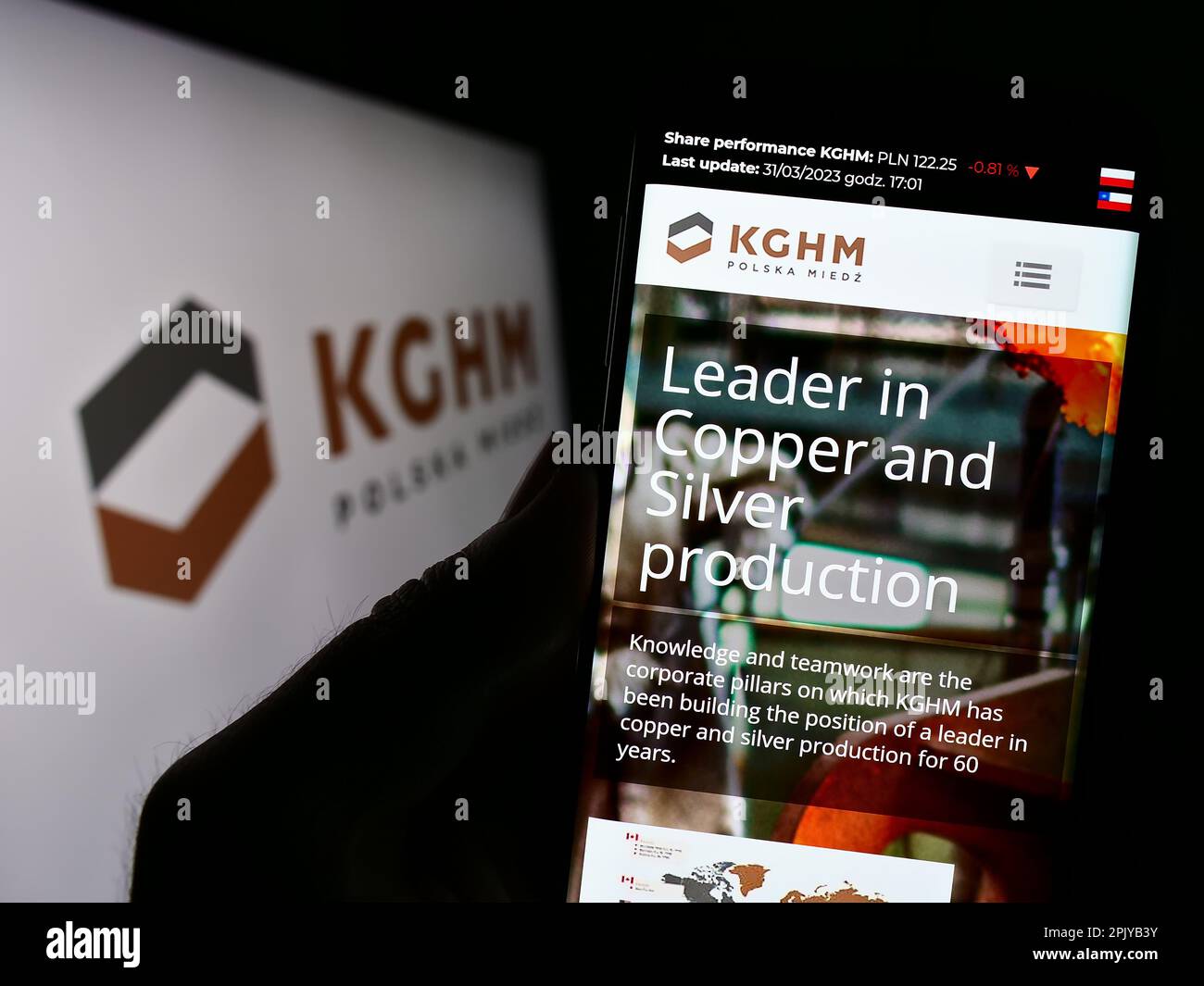 Kghm logo hi-res stock photography and images - Alamy
