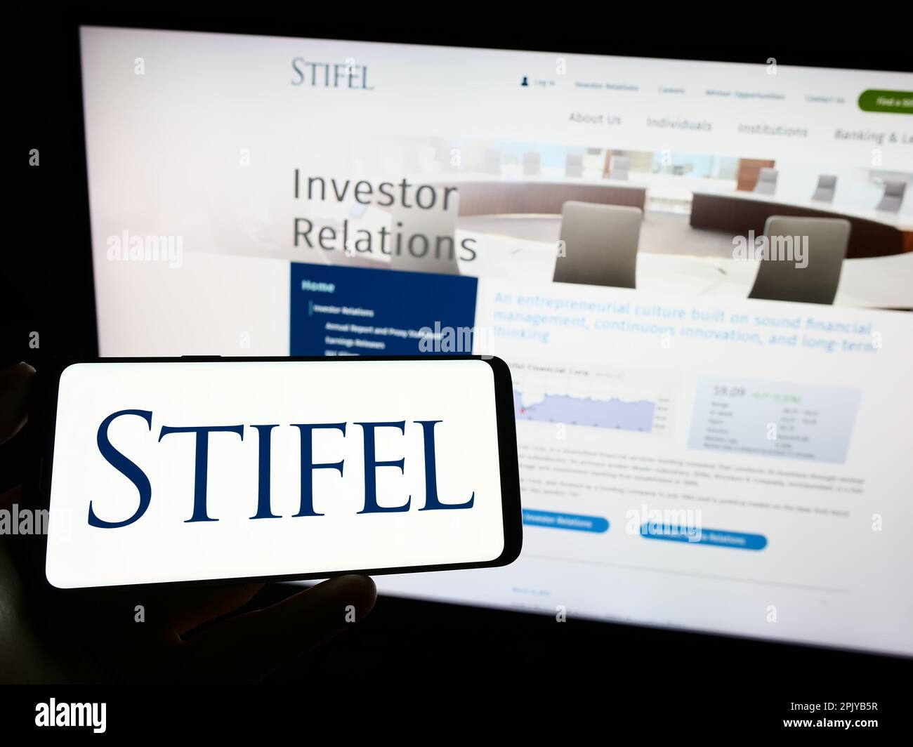 Stifel financial logo hi-res stock photography and images - Alamy