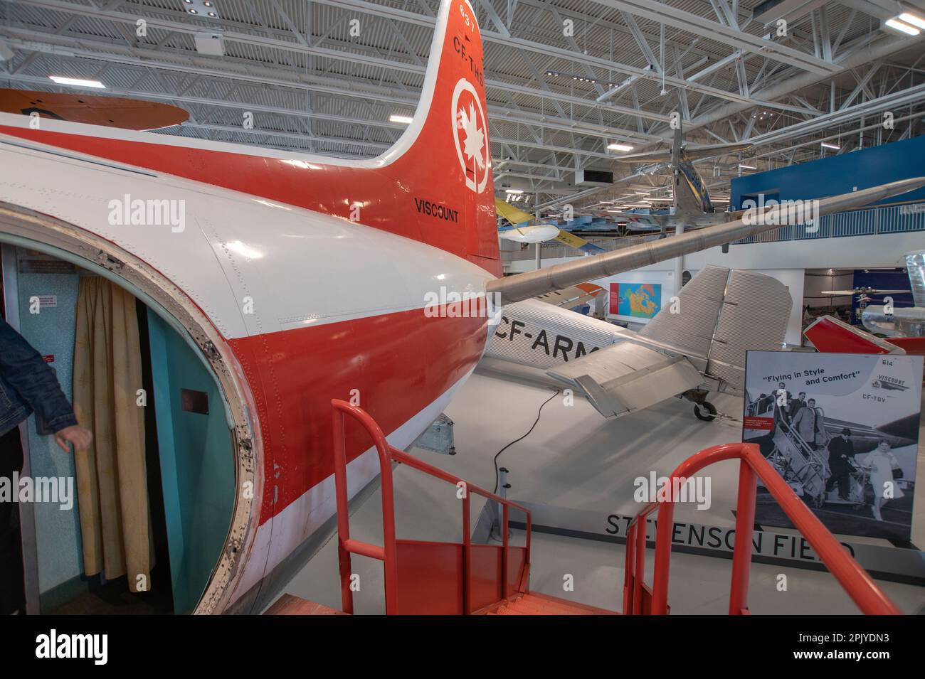 Royal aviation museum of western canada hi-res stock photography and ...