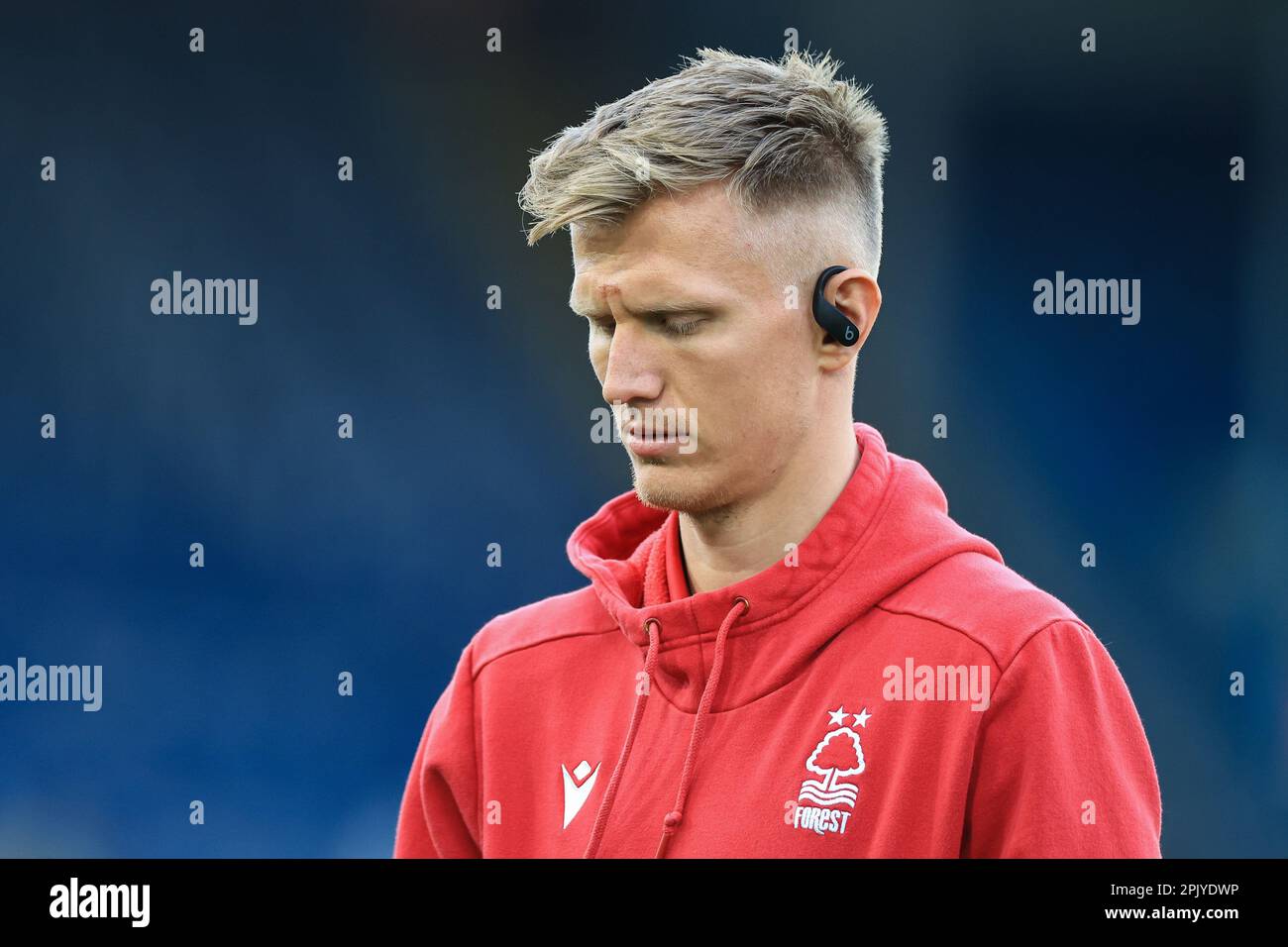Ryan Yates #22 of Nottingham Forest arrives ahead of the Premier League ...